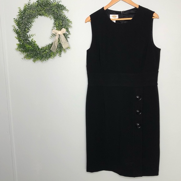 Talbots | Dresses | Talbots Stretch Black Dress | Poshmark